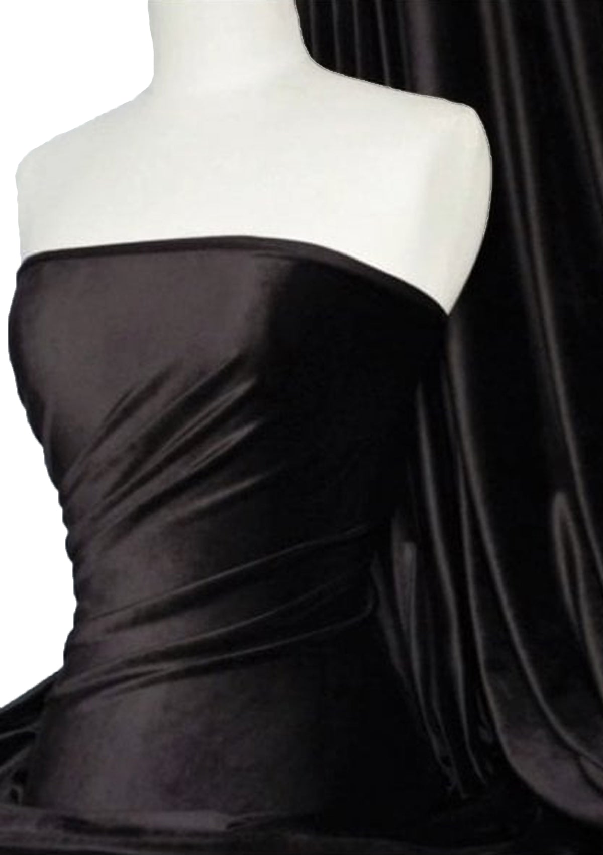 Micro Velvet Plain Fabric 45" Wide Luxury 5000 Grade Velour Non Stretc