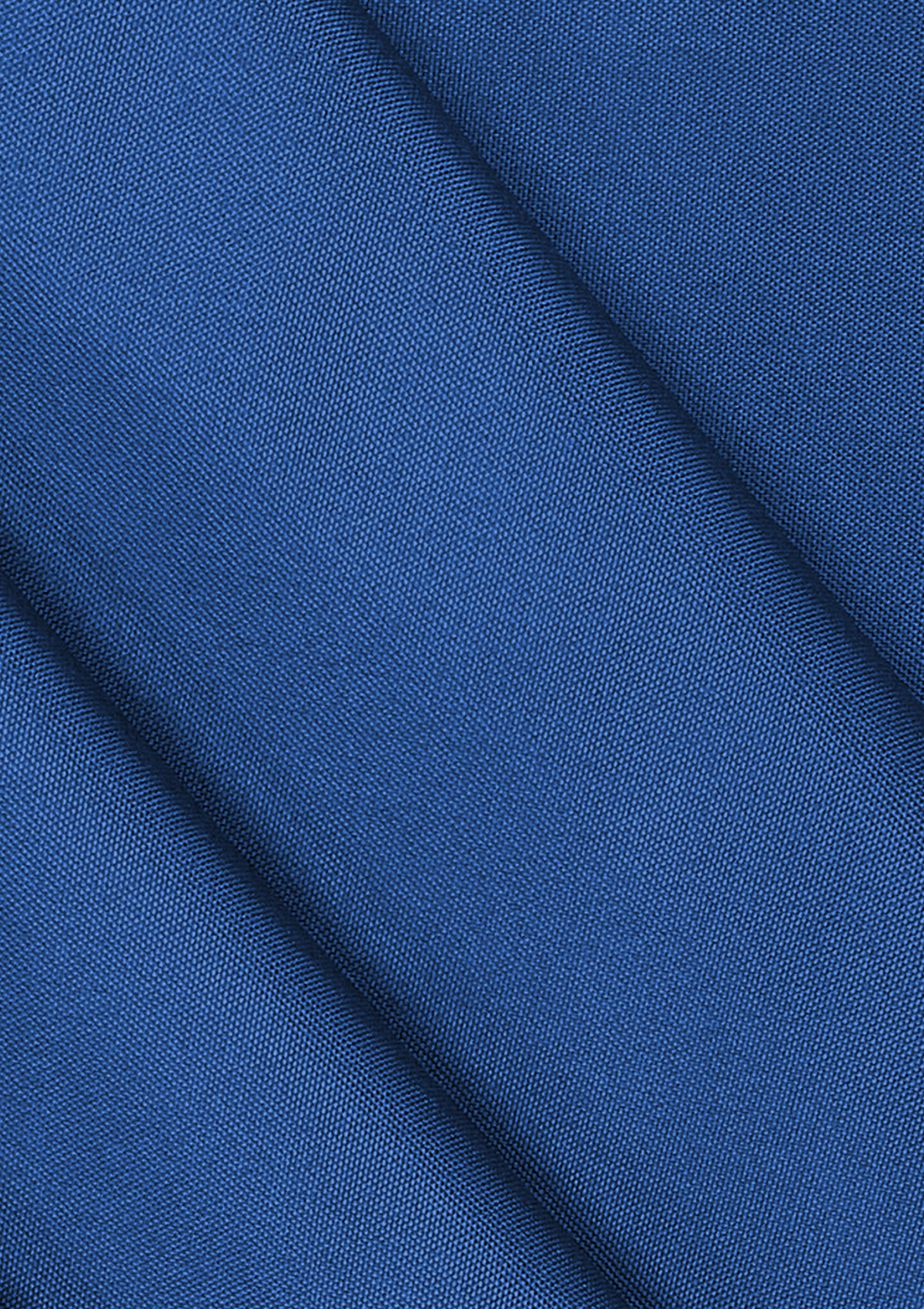 Royal Blue Canvas Water Repellent Fabric Soft PU Coated on the Reverse